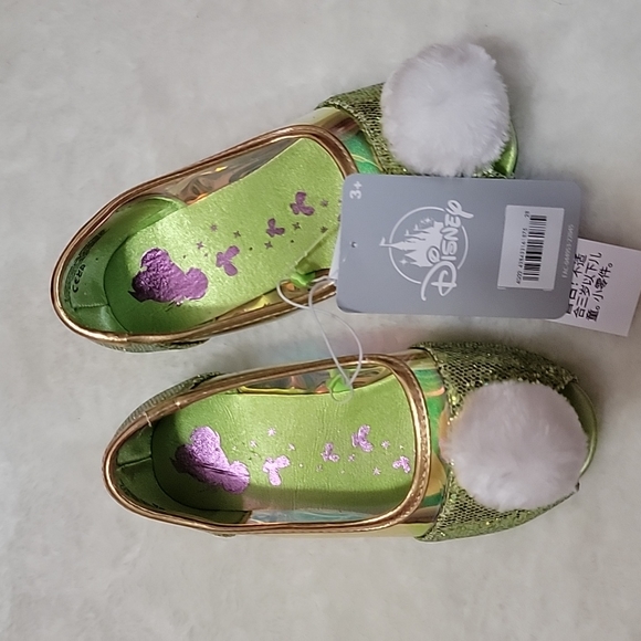 Disney | Shoes | New Tinker Bell Shoes For Kids | Poshmark